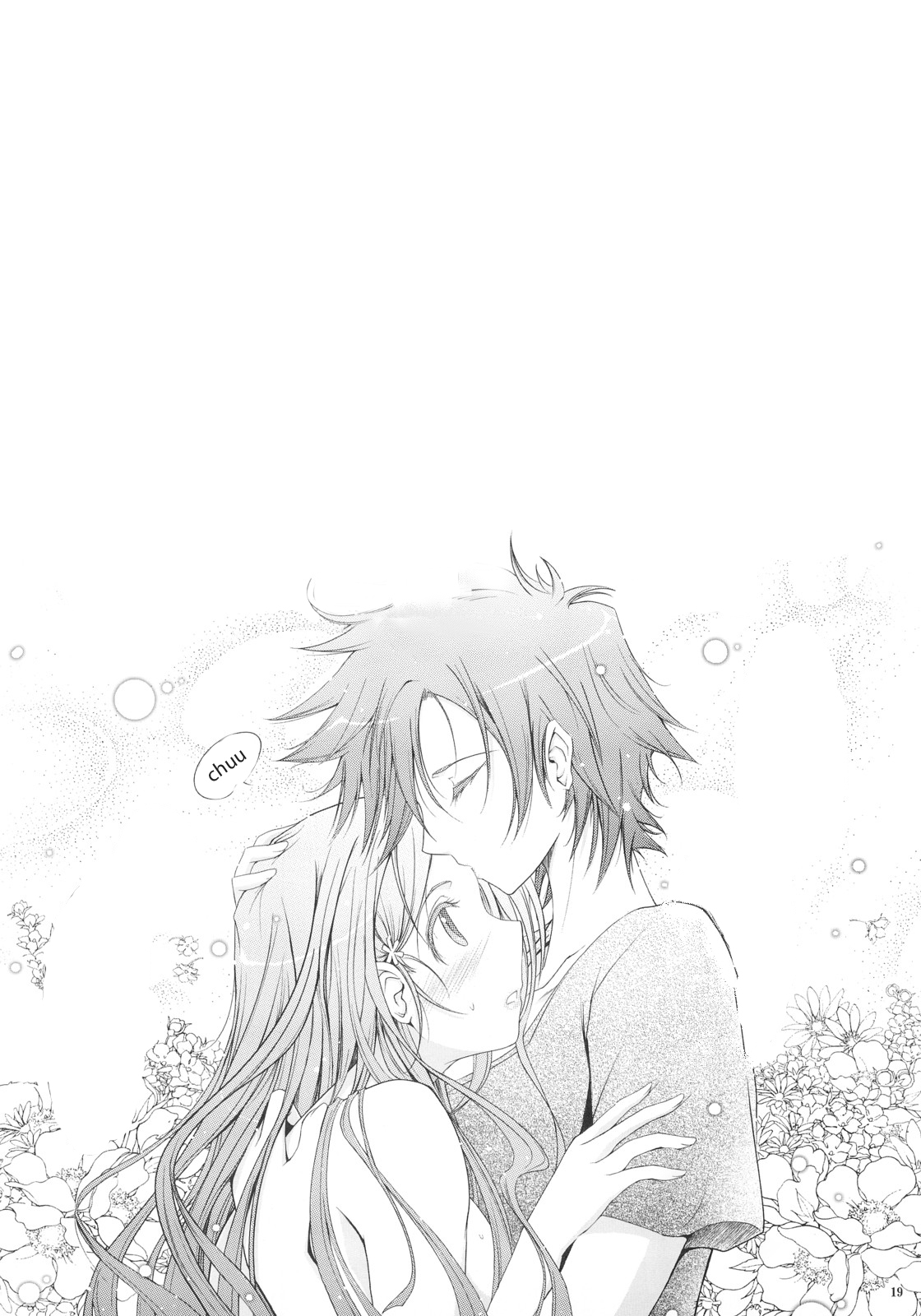 bleach arisawa tatsuki inoue orihime monochrome yuri | #75076 | yande.re